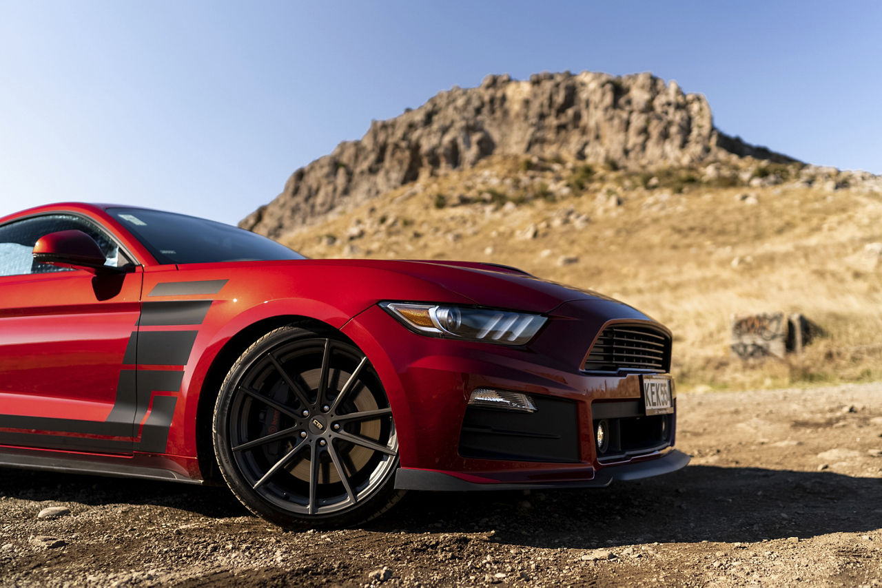 2019 Ford Mustang - TSW BATHURST - Gray | Wheel Pros