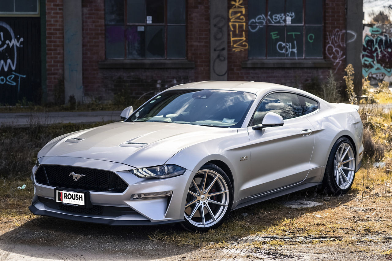 2020 Ford Mustang - TSW BATHURST - Silver | TSW Alloy Wheels