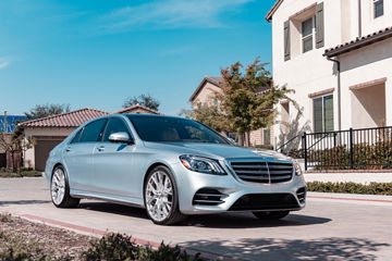 2017 Mercedes-Benz S560 - TSW SEBRING - Silver | TSW Alloy Wheels