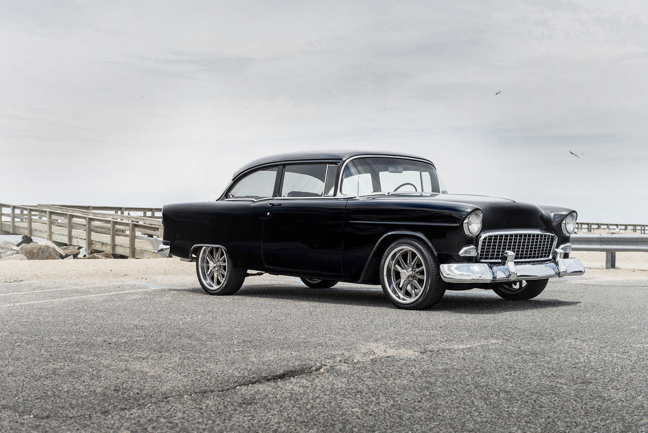 1955 Chevrolet Bel Air - US MAG RAMBLER - Gun Metal | US Mags
