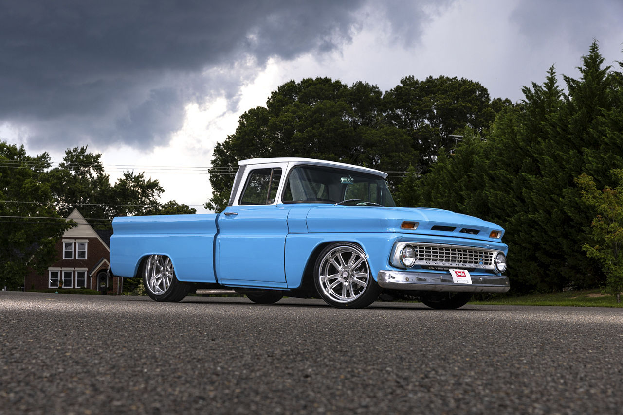 1963 Chevrolet C10 - US MAG BULLET - Gun Metal | Wheel Pros