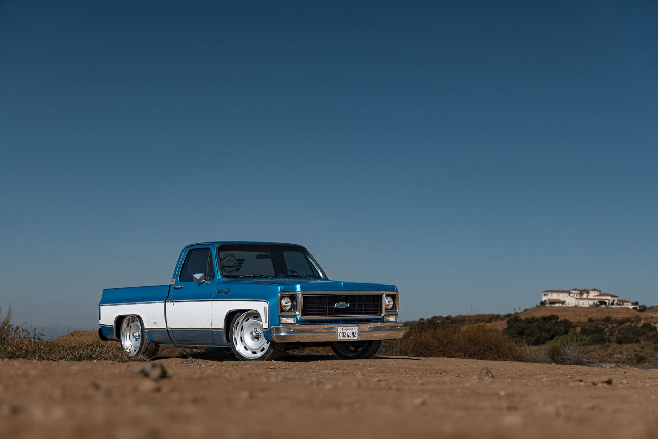 1978 Chevrolet C10 Cheyenne - US MAG SCOTTSDALE - Silver | Wheel Pros
