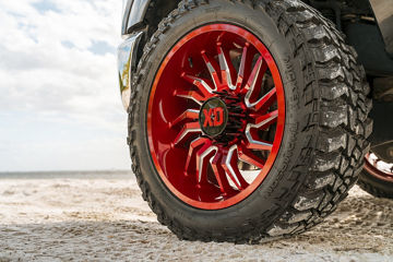 2013 Ford F250 - XD TENSION - Red | XD Wheels