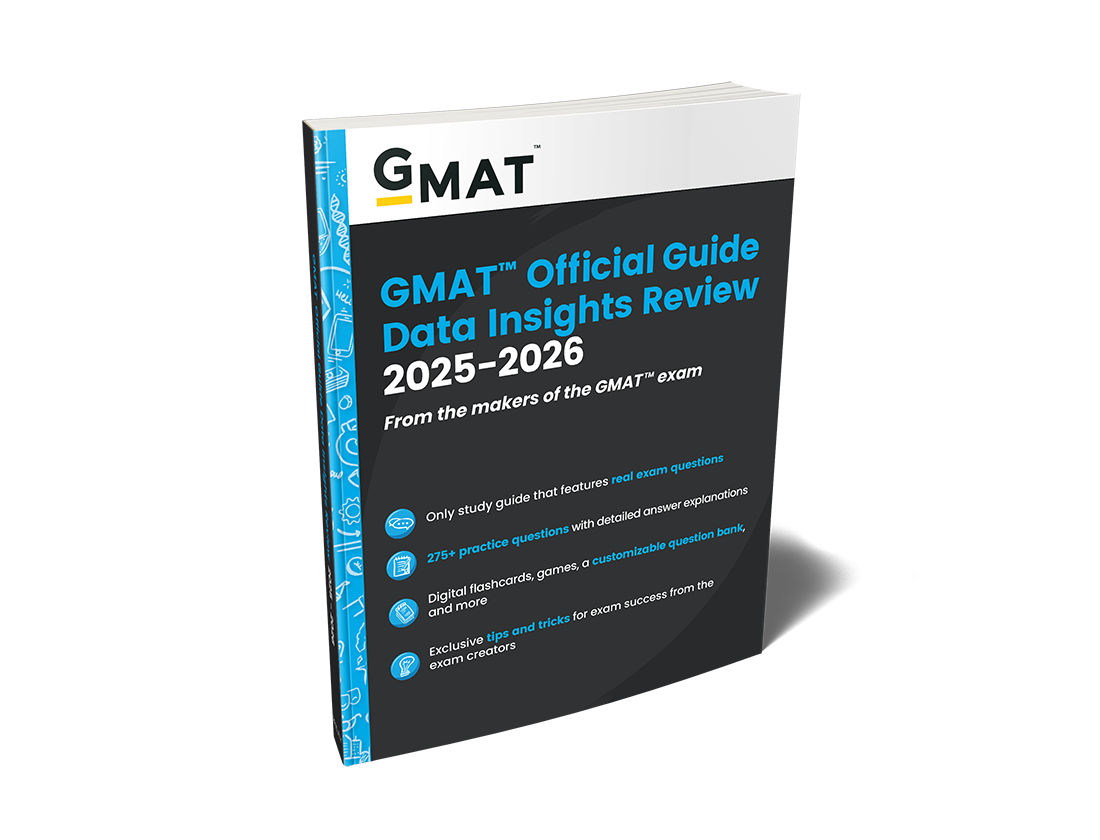 GMAT™ Official Guide Data Insights Review 2025-2026