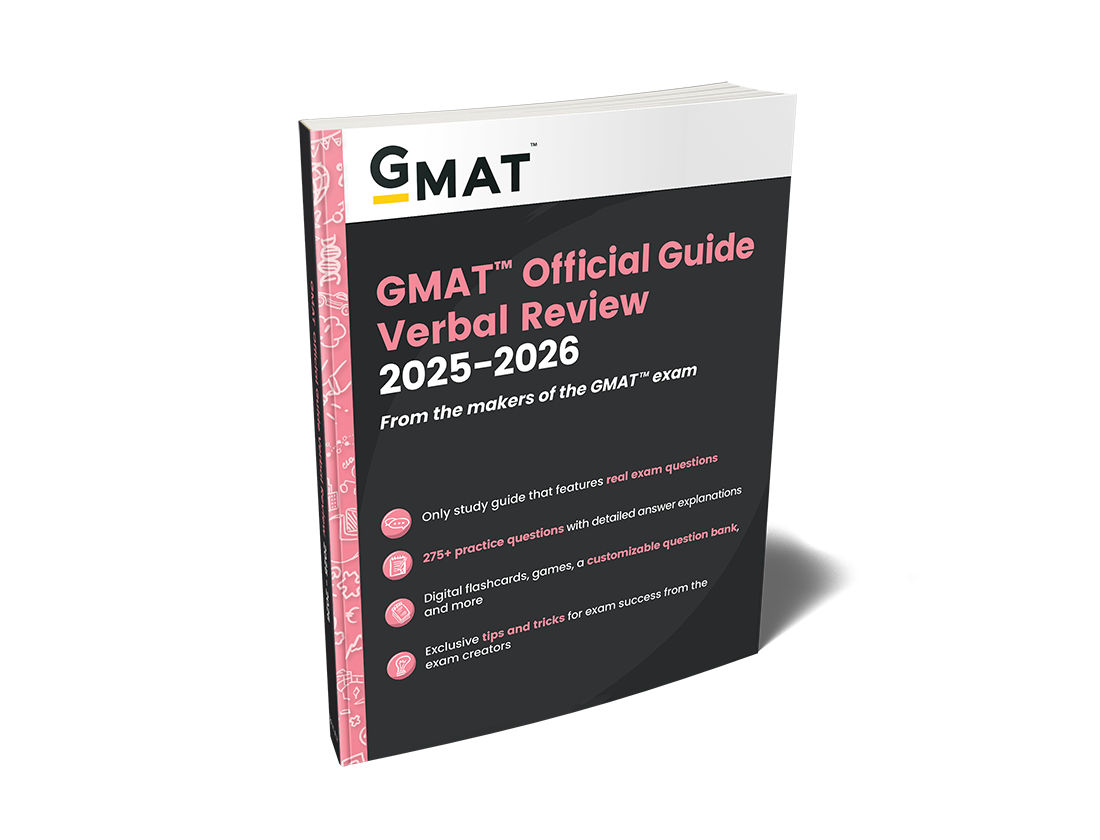 GMAT™ Official Guide Verbal Review 2025-2026