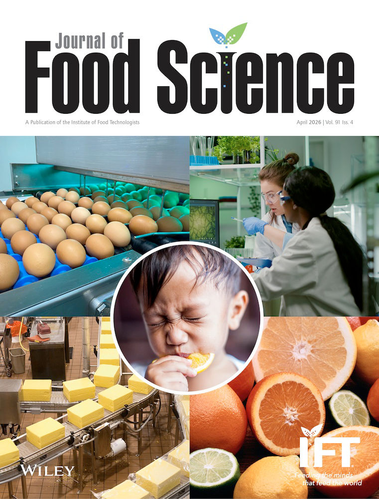 Food Sciences | Wiley
