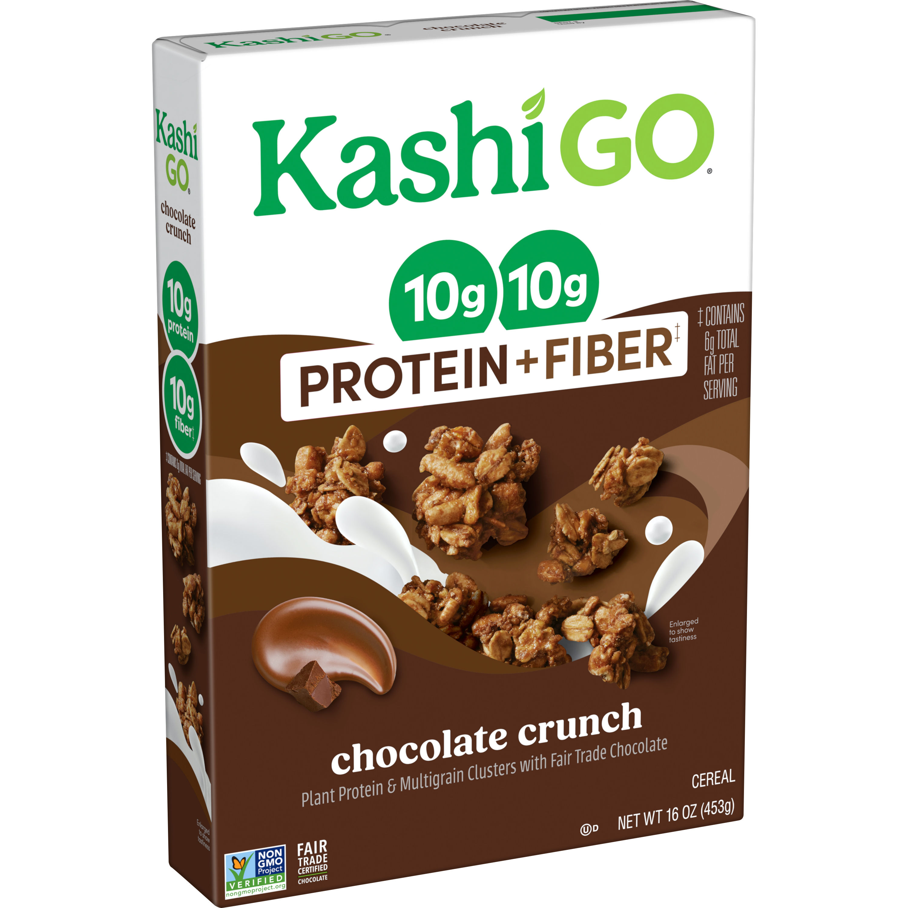 Kashi GO® Protein & Fiber Cereal Chocolate Crunch - SmartLabel™