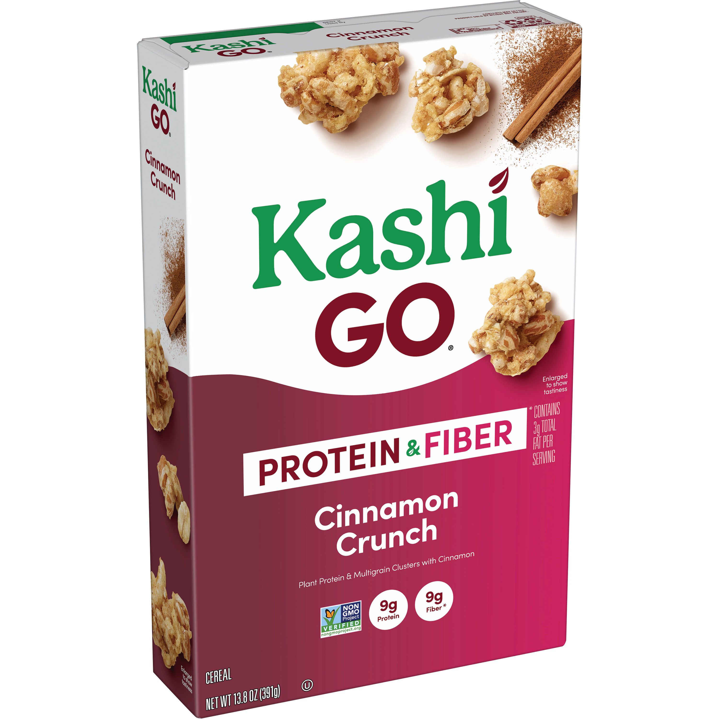 Kashi Go Lean Crisp Kashi Go Toasted Berry Crisp Cereal, 14 Oz