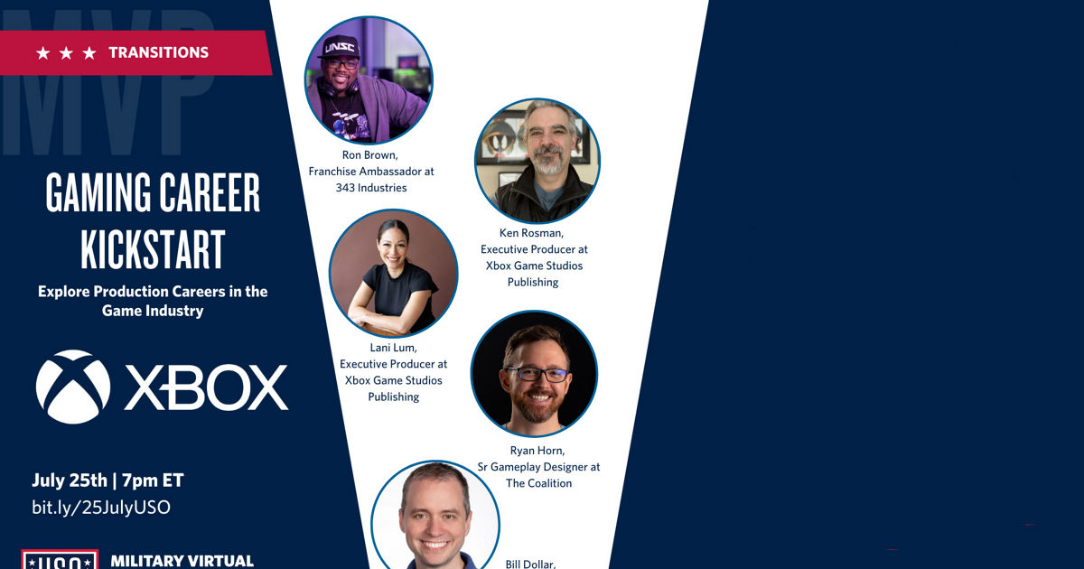 Join the Next USO Career Kickstarts with Xbox Installment on July 25